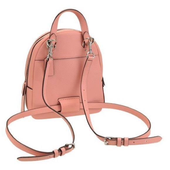 Coach | Bags | Coach Nwt Pink Convertible Backpackcrossbody Bag | Poshmark